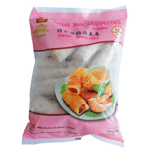 7-NEM CREVETTE "Foo Seng" 800G – Quatre saisons
